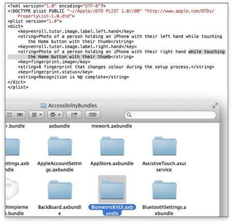 Ios 7 Beta 4 Code Points To Home Button Fingerprint Sensor For Iphone