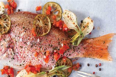 Huachinango Al Horno Con Limón Y Jengibre Recipe Food Healthy