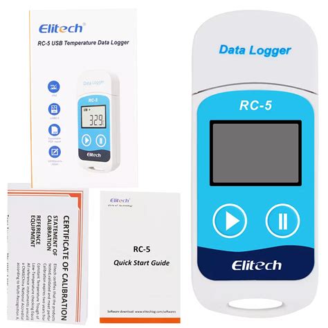 Rc 5 Digital Usb Temperature Data Logger Recorder 32000 Points Data Logger