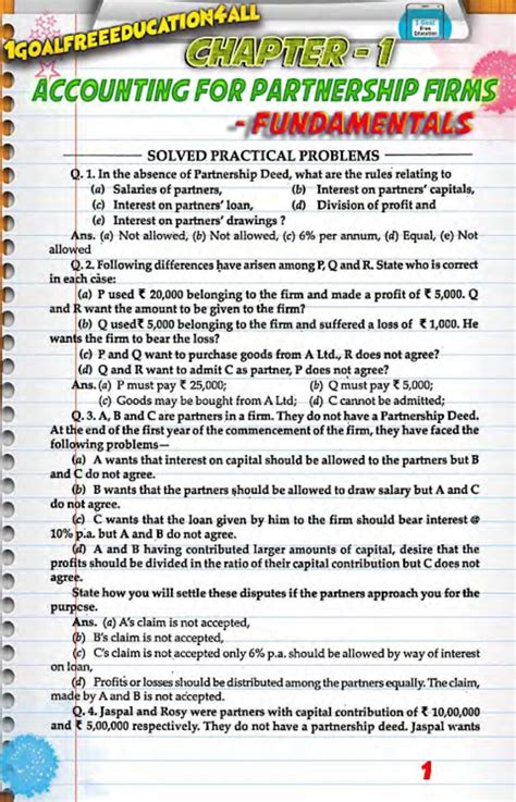 Account Class 12 Solutions Ts Grewal Vol 1 2018 Apk For Android Download