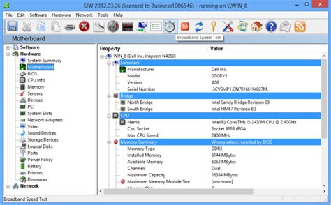 สุดยอดโปรแกรมตรวจสอบสเปคคอมพิวเตอร์ ปี 2012 Notebookspec