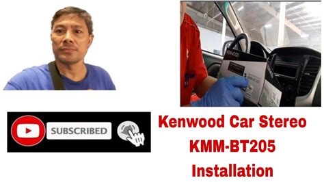 How To Install Kenwood Car Stereo Kmm Bt205 Youtube