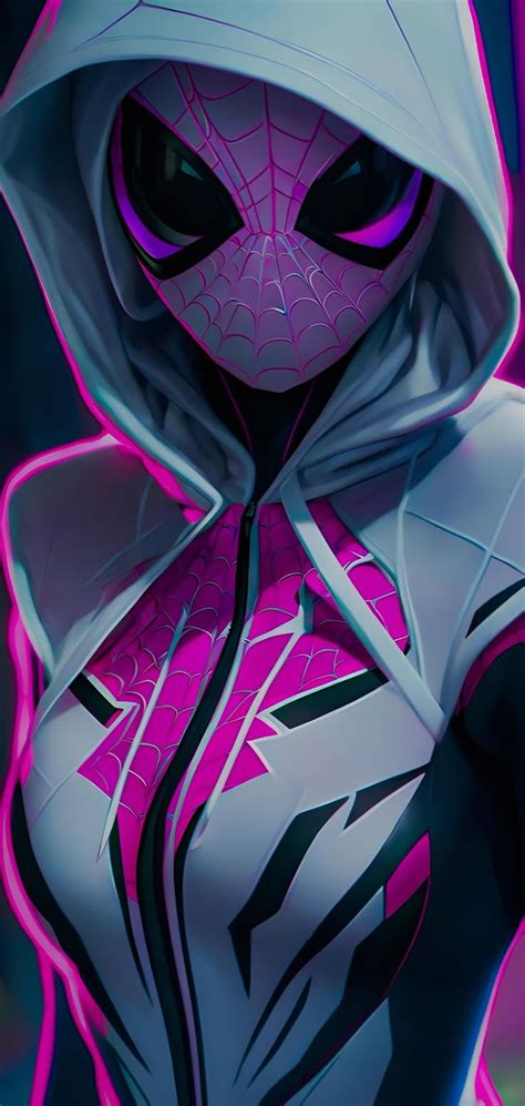 Spider Gwen Wallpaper Magliette