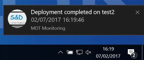 display windows 10 notifications with powershell syst and deploy