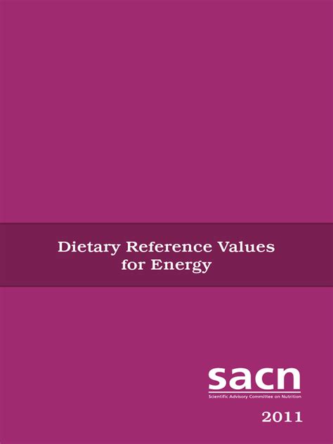 Dietary Reference Values For Energy Pdf Obesity Overweight