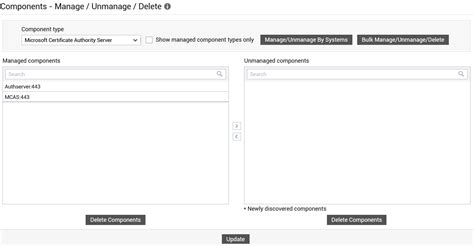 Managing Microsoft Certificate Authority Server