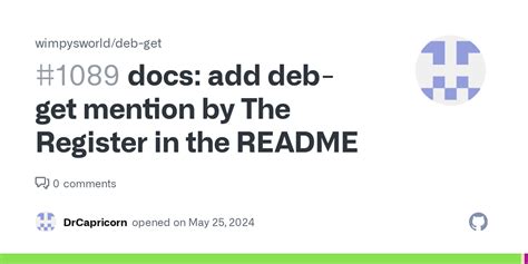 Deb Get Got Mentioned In The Register · Issue 1089 · Wimpysworlddeb