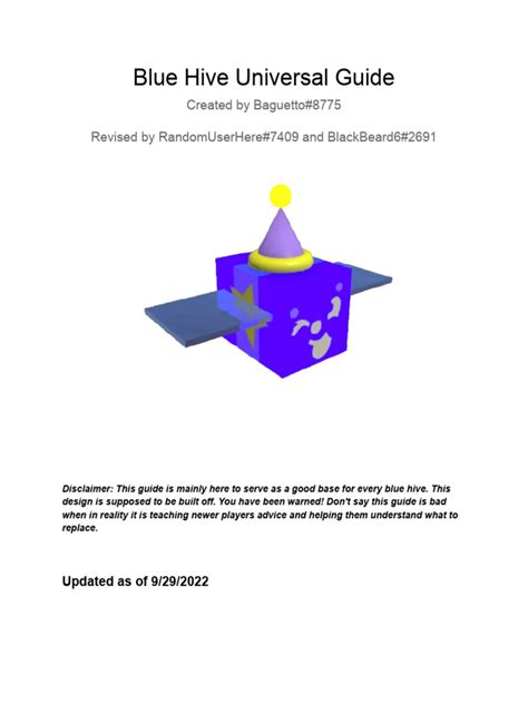 Blue Hive Guide For All V1 0 Pdf Beehive Honey