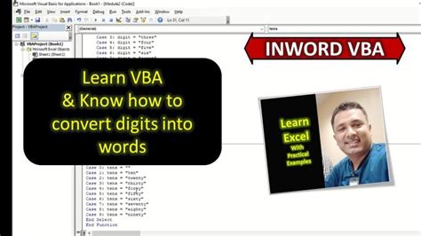 Abdul Sami Naich On Linkedin Learn How To Convert Numbers Into Words Using Excel Vba