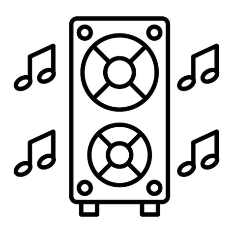 Premium Vector Speaker Icon