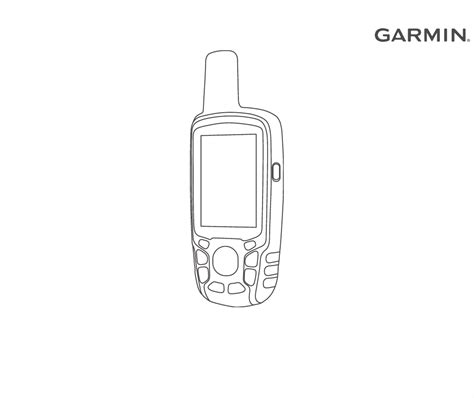 User Manual Garmin GPSMAP 64sx English 20 Pages
