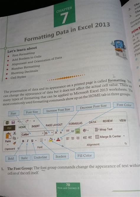 Lets Learn Aboutformatting Data In Excel 2013 Add Borders To Cells