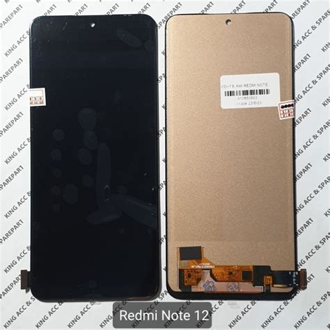 Jual Lcd Touchscreen Xiaomi Redmi Note Xiaomi Poco Pocophone X G Black Incell Shopee