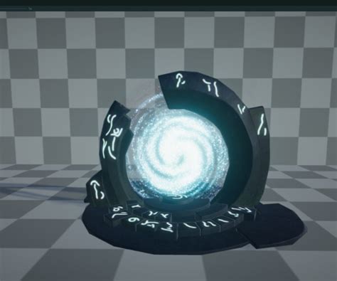 Artstation Unity Vfx Portal Effect Game Assets