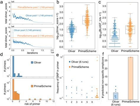 In Silico Comparison Between Olivar And Primalscheme On Sars Cov 2