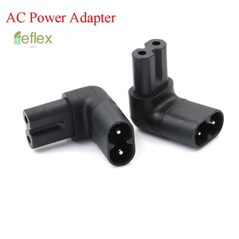 Reflex Arc 1Pc IEC 320 C7 C8 90 Degree Up Down Angled Right Angle AC Power Adapter Nice Shopee