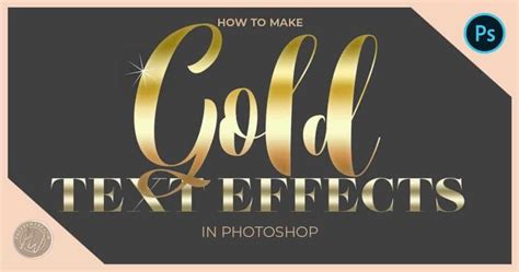How To Make Rose Gold Font Effects Super Easy PrettyWebz Media Business Templates Graphics