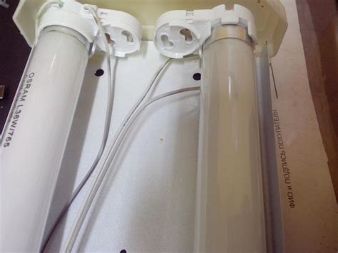 Ремонт светильника дневного освещения ЛБ 40 — Drive2