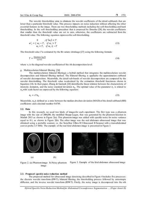 Hybrid Speckle Noise Reduction Method For Abdominal Circumference