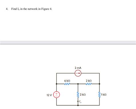 Solved Find I In The Network In Figure Chegg Com