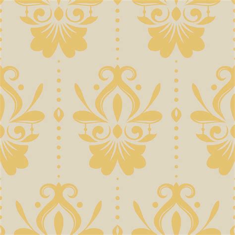 Romig Geel Behang Barok