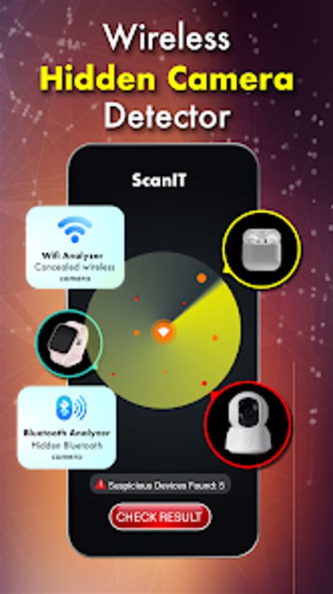 Scanit Hidden Camera Detector สำหรับ Android ดาวน์โหลด