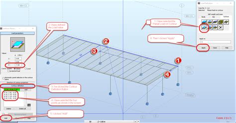 solved uniform planar loads on contour autodesk community