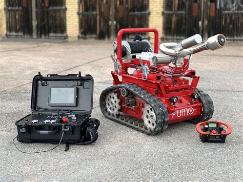 Realisator Robotics Fire Fighter Robot Scanfil