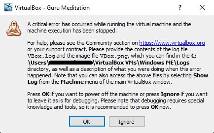 How Do I Run Windows ME From VirtualBox WinWorld