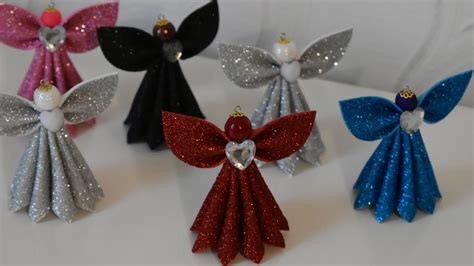 Ангел из фоамирана на Новогоднюю Елку./ DIY Christmas Angel - YouTube