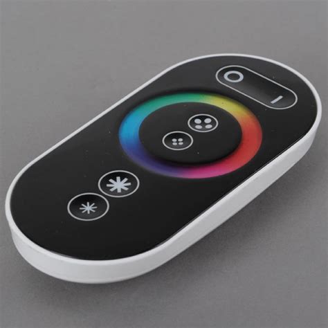 RF Wireless Touching Remote Controller For LED RGB Strip 12V 24V RGB Controller Black Free