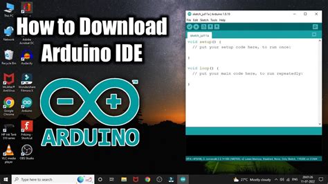 How To Download And Install Arduino Ide On Windows Youtube