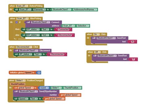 Slider To Arduino Uno Through Bluetooth Mit App Inventor Help Mit