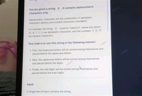 You Are Given A String S It Contains StudyX