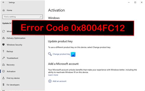 Fix 0x803f700f Windows Activation Error