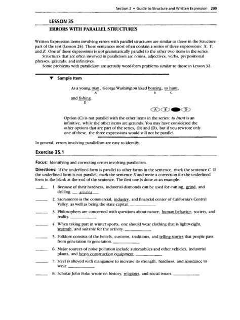 Parallel Structures Pdf Linguistics Syntax