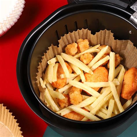 100st Airfryer Papper Engångspapper För Luftfritös 20cm