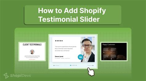 2 Easy Ways To Add A Shopify Testimonial Slider In 2025