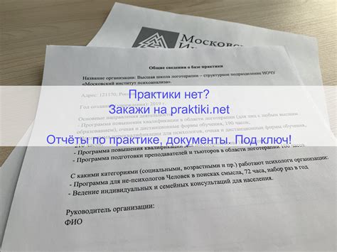 Практика на 1 курсе какие бывают и зачем нужна 2025 примеры