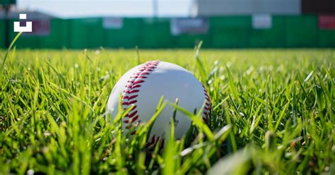 무성한 녹색 필드 위에 앉아있는 야구공 사진 Unsplash의 무료 사람 이미지