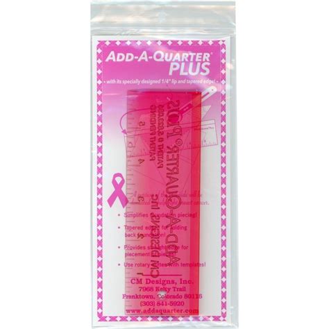 Add A Quarter 6 Plus Pink Cm Designs Cm06pluspink Ozquilts