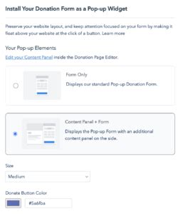 How To Create A Pop Up Donation Form Step By Step Guide