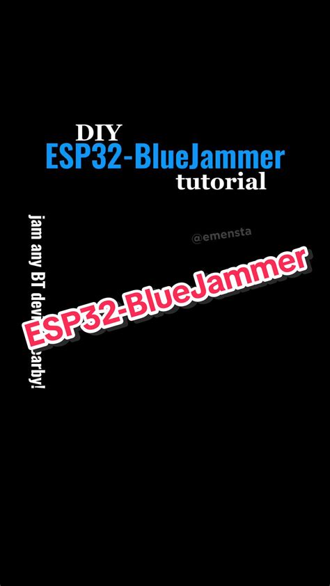 Esp32 Bluejammer •jam Everything Communicating Via Bluetooth Dc In Bi Jammer Tiktok