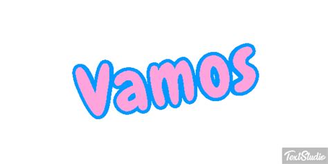 Vamos Word Animated  Logo Designs