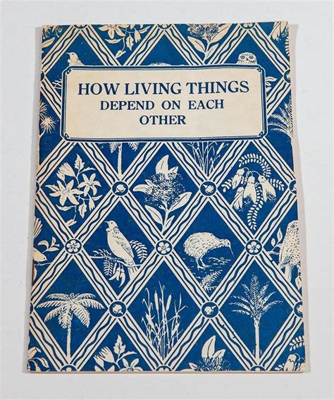 booklet how living things depend on each other waikato museum