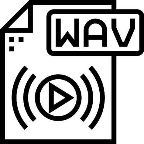 Wav Vector SVG Icon SVG Repo