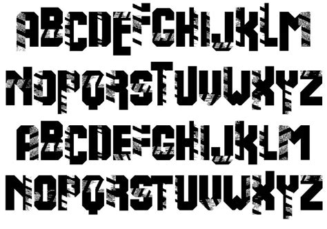 Warning Font By Imagex FontRiver