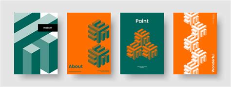 현대적인 브로셔 디자인 크리에이티브 배경 레이아웃 기하학적 전단지 템플릿입니다 포스터 비즈니스 프레젠테이션 책 표지 기치 보고서