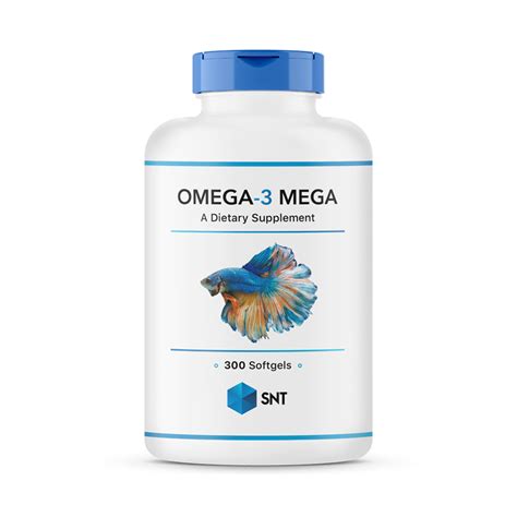 SNT Omega 3 Mega, 300 капсул - купить по цене 4990 р. в интернет ...