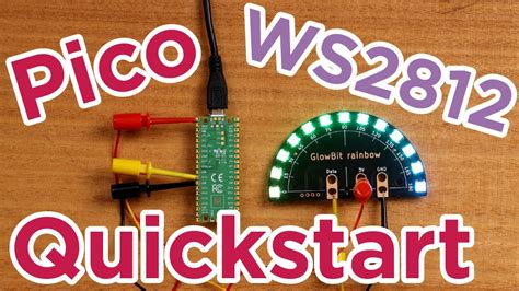 How To Use WS2812B RGB LEDs With Raspberry Pi Pico Using MicroPython